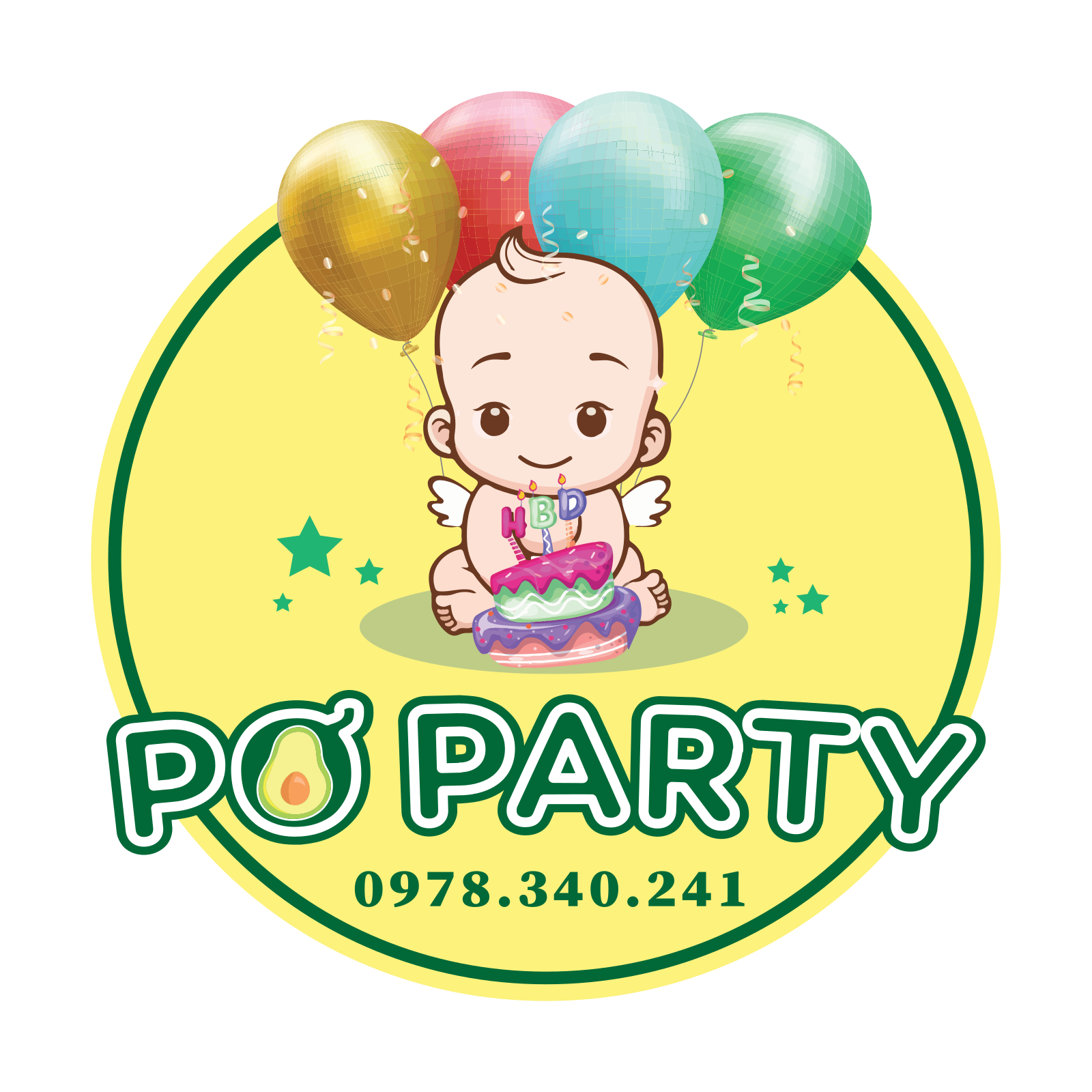 băng cắt khánh thành khai trương – Pơ Party
